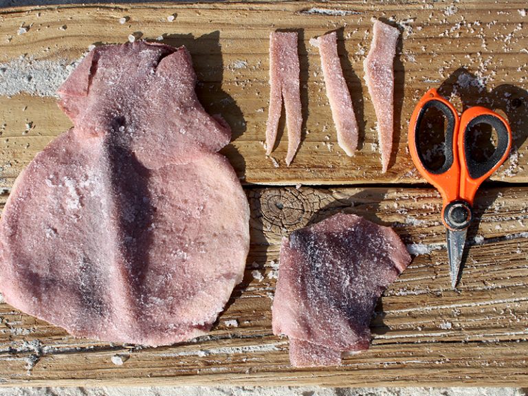 Squidy Bits Slab- Salted Squid Mantle- Fishing Bait by Hey Skipper ...