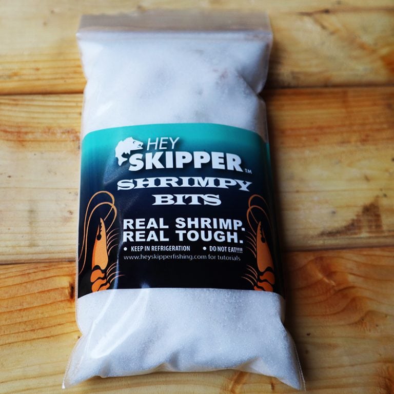 Shrimpy Bits- Salted Shrimp- Fishing Bait by Hey Skipper - Hey Skipper