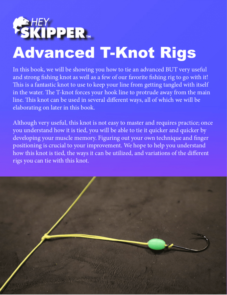 Advanced Fishing Knot Tutorial for Saltwater Anglers! (T-Knot Fishing ...