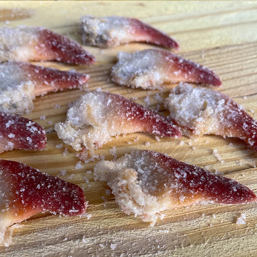 Clammy Bits- Salted Clam- Fishing Bait by Hey Skipper Salted Clam Bait ...