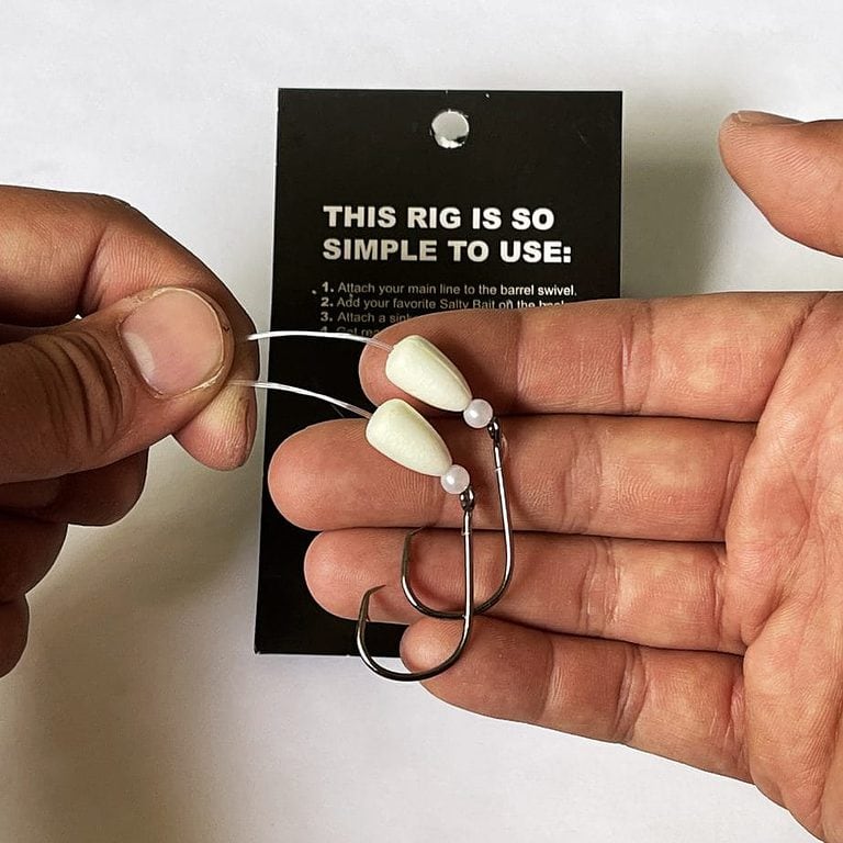 Premium “Catch All” w/ Floats Hi-Lo Bottom Fishing Rig by Hey Skipper ...