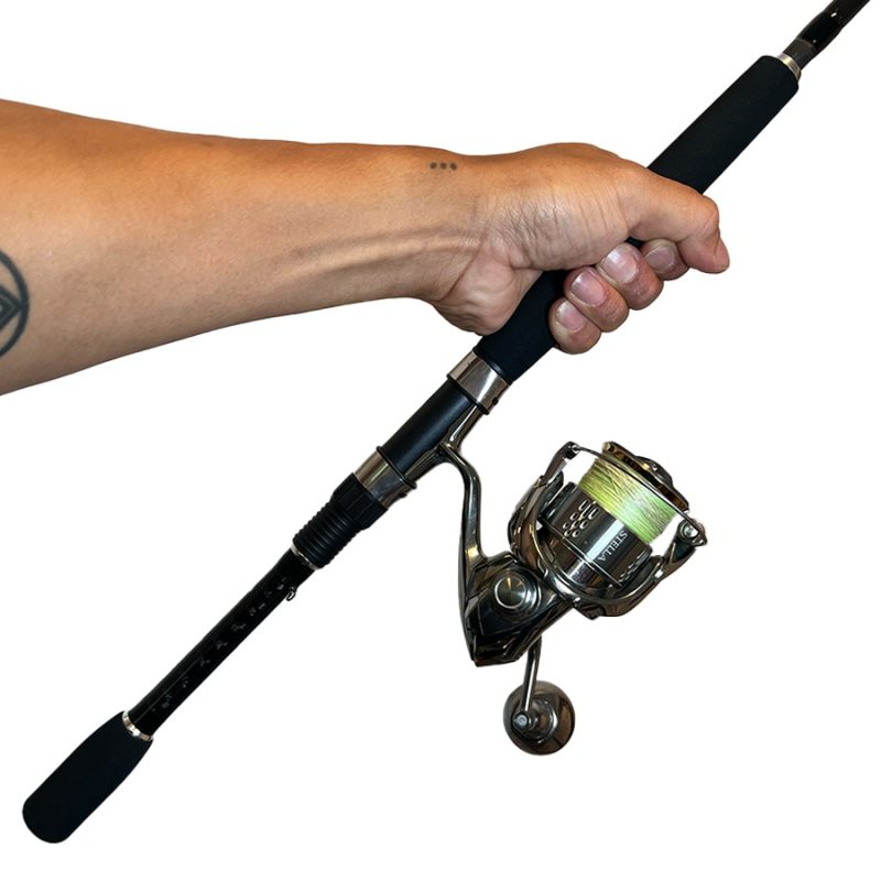 7’6” Inshore Travel Rod – Hey Skipper